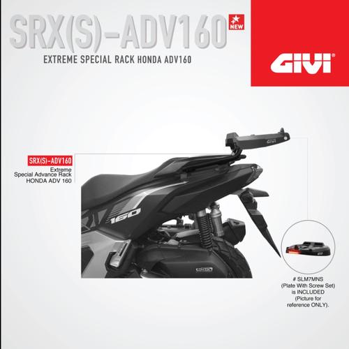 Jual BRACKET BREKET BOX GIVI SRV SRX MOTOR ADV 150 ADV 160 ORIGINAL 100 ...