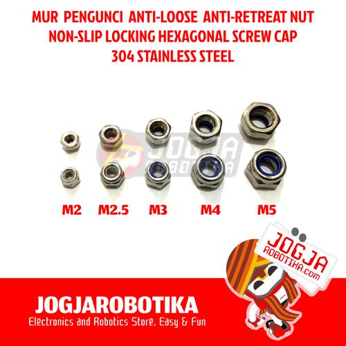 Jual MUR LOCK NUT MUR TAMIYA ANTI-LOOSE NUT SUS 304 STAINLESS STEEL ...