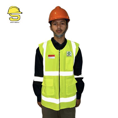 Jual Rompi Kerja Proyek Safety Vest / Rompi American Drill - Biru ...