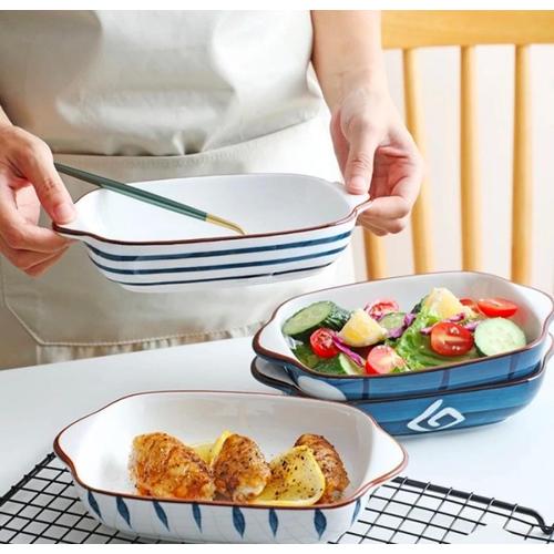 Promo Piring Mangkuk Saji Gaya Jepang Gagang Korea Style Keramik Saji ...