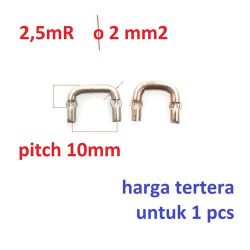 Jual R shunt Rshunt resistance diameter 2mm2 pitch 10mm 2.5 milliohm 2 ...