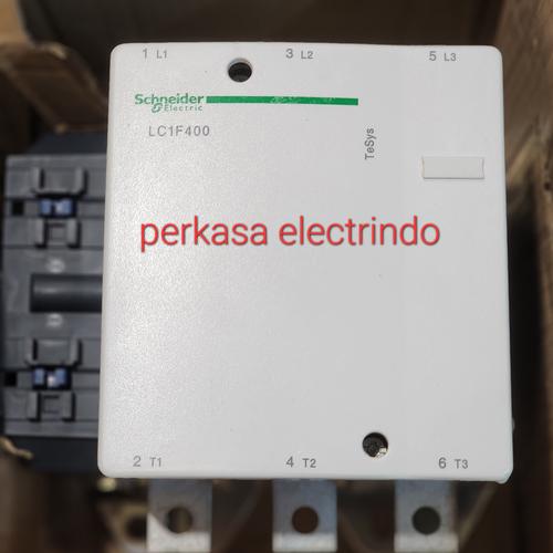 Jual Kontaktor LC1F400 / Contactor LC1F400 Schneider 3P 220V AC ...