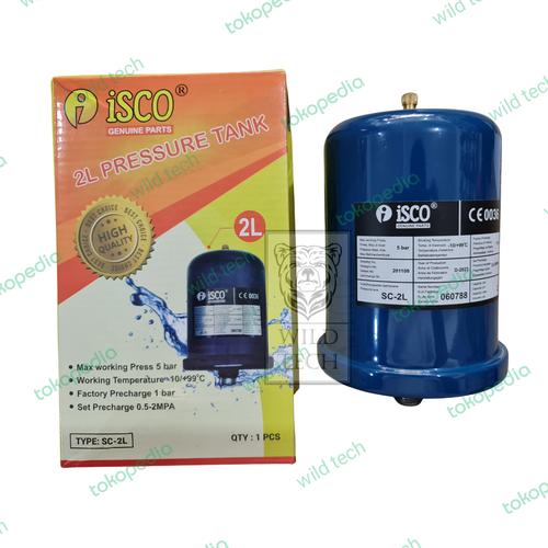 Jual Tabung otomatis pompa 2 liter besi Isco pressure tank 2L tabung ...