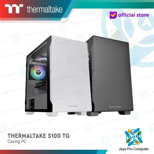Promo Thermaltake S100 TG Micro Case Glass Casing - Hitam Cicil 0% 3x ...