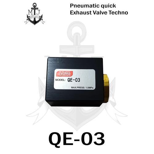 Jual Pneumatic Quick Exhaust Valve Vent Valve QE-03 TECHNO - Jakarta Barat - Mandiri Tekno Jaya ...