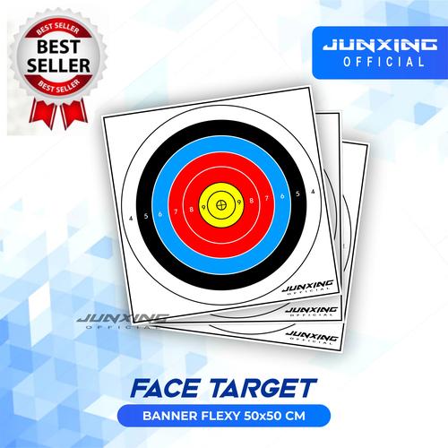Jual Target Face Target Panahan 50 x 50 cm Banner Flexy - Kota Bekasi ...