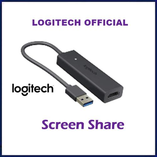 Jual Logitech Screen Share Conference Room USB To HDMI Adapter ...