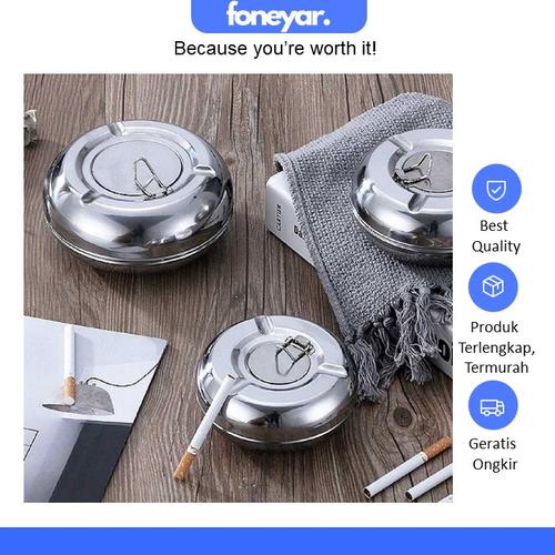 Jual asbak rokok stainless unik model penutup asbak - AS05 - Jakarta ...