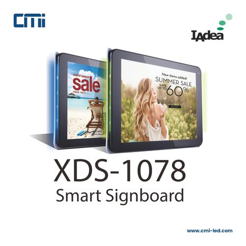 Jual Media Player IAdea XDS-1078 | Smart Touchscreen Signboard Digital ...