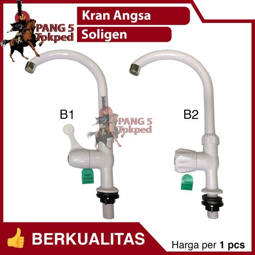 Jual Kran Angsa Tanam PVC Soligen Keran Air Cuci Piring Sink Dapur Kran ...