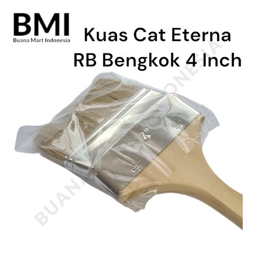 Jual Kuas Cat Eterna RB Bengkok 4 Inch | Kuas Cat Gagang Panjang (1PC ...