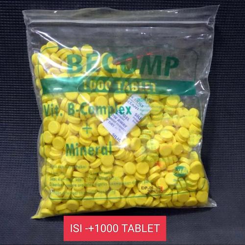 Jual VITAMIN B COMPLEX BECOMP 1000 tablet RAID ALL MULTIVITAMIN HEWAN ...