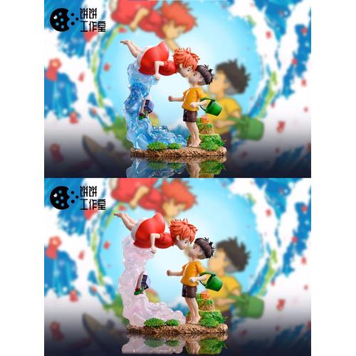 Jual Bing Bing Studio Ponyo & Sosuke Ponyo on the Cliff FIGURE STATUE ...