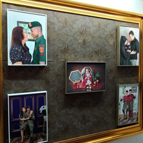 Jual PAKET CEBI/CETAK SEMI CANVAS+BINGKAI BLOK FRAME MINIMALIS UKA4/21 ...