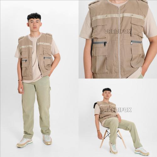 Jual rompi terbaru/rompi motor/rompi proyek/vest pria dan wanita(real ...