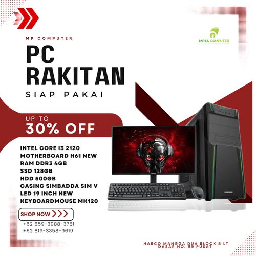 Jual Komputer Rakitan 1 Set i3 Full Set Lengkap - Jakarta Pusat - MP ...