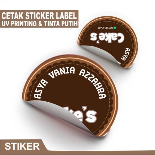 Jual Cetak Stiker Vinyl / Transparan Tinta UV dan Tinta Putih - cut ...