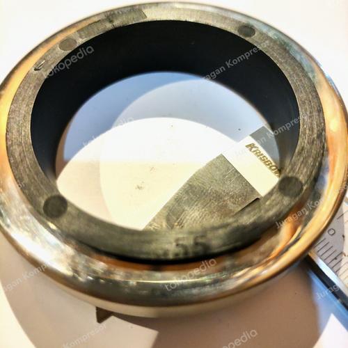 Jual PTFE Oil Seal, Shaft seal 55x73x10 (mm), Seal Compressor - Jakarta ...