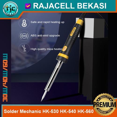 Jual Solder MECHANIC 30W 40W 60W Solder Listrik HK-530 HK-540 HK-560 ORI - 60W HK-560 - Kota ...