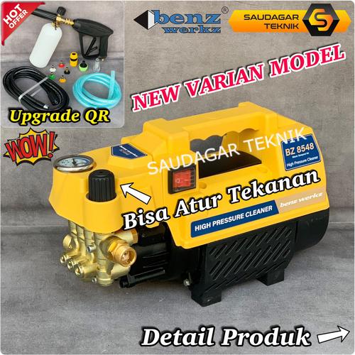 Jual Mesin Steam Cuci Mobil Motor AC Jet Cleaner Benz - UP QR + Foam ...