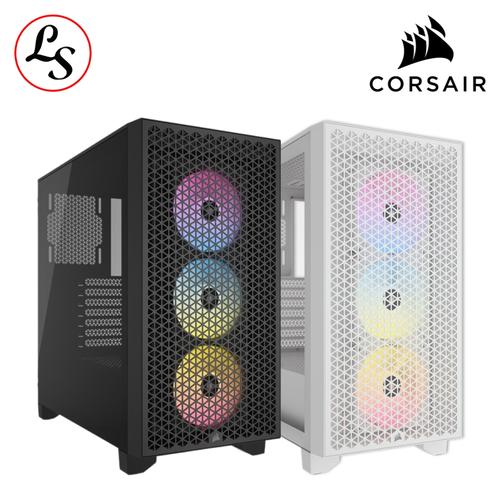 Jual CORSAIR CASE 3000D RGB Airflow Mid-Tower ATX PC Casing - Hitam ...