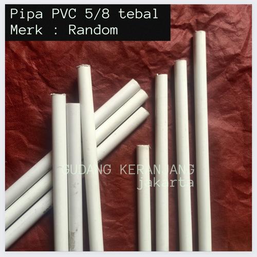 Jual PIPA PARALON PVC 5/8 INC - 100 cm /1 meter - Jakarta Timur - al ...