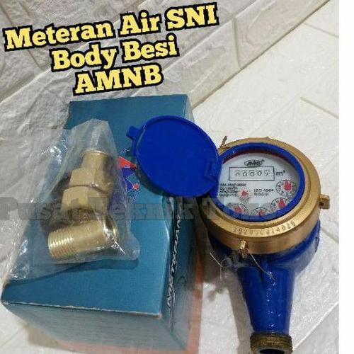 Jual METERAN AIR BODY BESI SNI MERK AMNB - METERAN PAM SNI BODY BESI ...