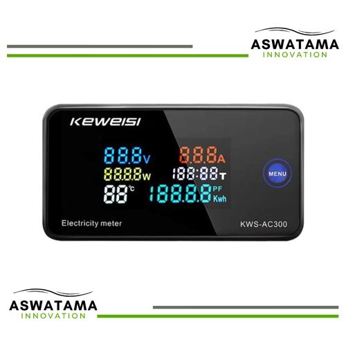 Jual Kws Ac300 Pengukur Daya Listrik Digital 6in1 - Kwh 100a/10a - Kab. Bandung - greenLab Store ...