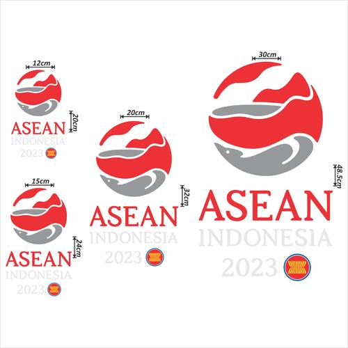 Jual Stiker ASEAN Indonesia 2023 | Sticker Cutting ASEAN Indonesia 2023 ...