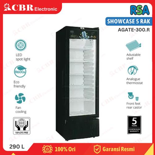 Jual Showcase Display Cooler RSA 5 Rak AGATE-300.R - Kota Batam - CBR ...