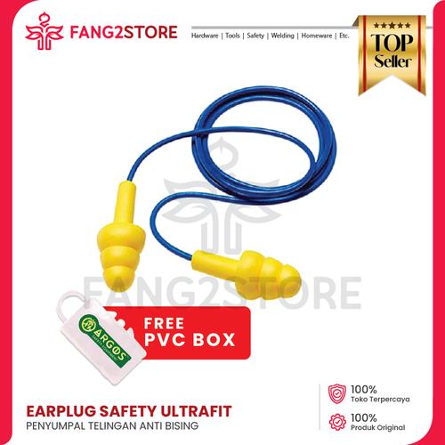 Jual Earplug Ultrafit Corded dengan Kotak - Karet Lembut utk Telinga ...