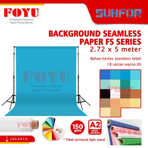 Jual Background Backdrop Paper Kertas Polos Seamless Sunfor 2.72 x 5M FS II - Jakarta Selatan ...