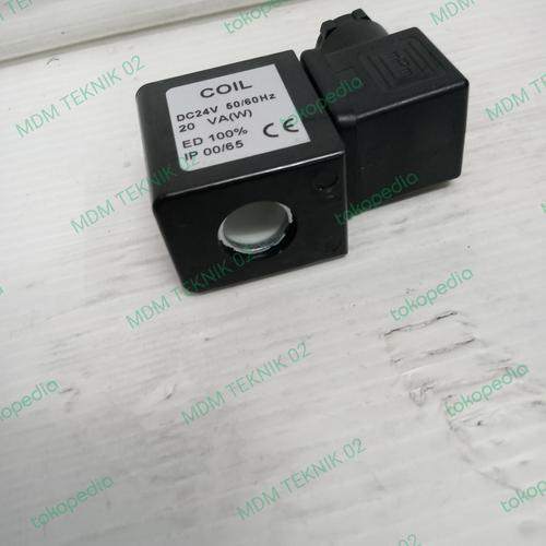 Jual coil solenoid Valve 24DC + soket - 24VDC - Jakarta Barat - MDM ...