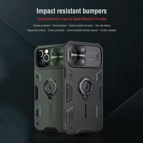 Promo NILLKIN CamShield Armor iPhone 12 Pro Max/12 Pro/12 Mini - Hitam ...