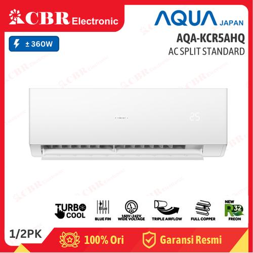 Jual AC Split AQUA Standard 1/2PK (0.5PK) AQA-KCR5AHQ (R32) Batam ...