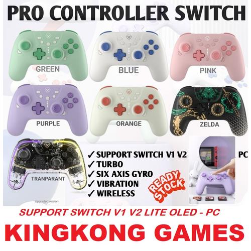Jual Nintendo Switch Pro Controller Wireless Stik Switch Controller PC ...