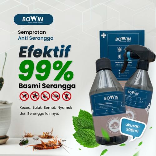 Promo Bowin Cairan Anti Serangga Obat Kecoa Semut Laba Laba Tomcat ...