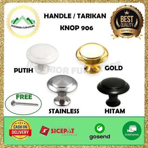 Jual Knob Knop Bulat 906 tarikan laci Knop laci bulat laci lemari nakas ...
