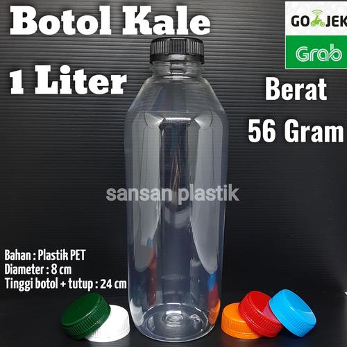 Jual Botol plastik 1 Liter/ Botol Kale 1 Liter Tebal- GOJEK GRAB ONLY ...