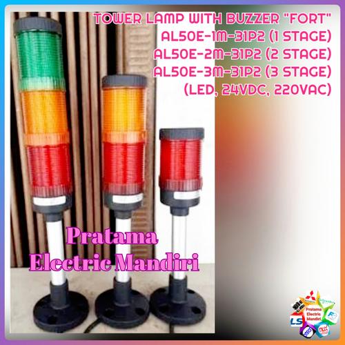 Jual FORT TOWER LIGHT LAMP BUZZER AL50E-1M-31P2 AL50E-2M-31P2 AL50E-3M ...