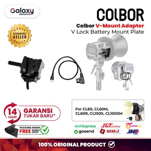 Promo Colbor VM2 V Lock Battery Mount Plate Adapter for Colbor Video ...