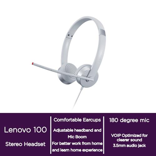 Jual Lenovo 100 Stereo Analog Headset with Mic Original - Jakarta Utara - Lenovo Yoga Official ...