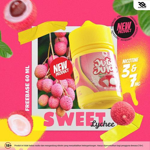 Jual Juta Juice Sweet Lychee 60ML by RSR Brew x Vape Boss - Liquid Juta - FB 3MG 60ML - Kab ...