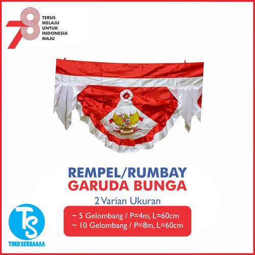 Jual Bendera Merah Putih Dekorasi Background/Backdrop Rumbay Garuda ...