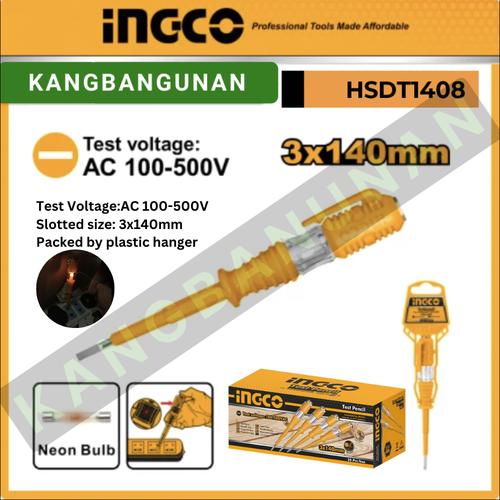 Jual Test Pen 500VAC (3×140mm) Obeng Tespen Testpen Listrik INGCO ...
