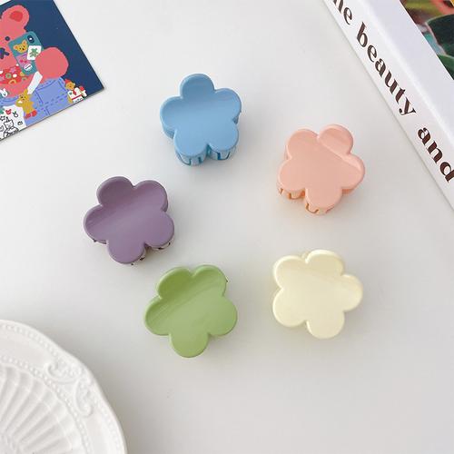 Jual JEPIT MINI BUNGA JEPITAN SMALL FLOWER WARNA SOLID PASTEL HAIR CLAW ...