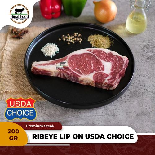 Jual Hijrahfood Ribeye Lip-On USDA Beef Grade Choice / US Black Angus ...