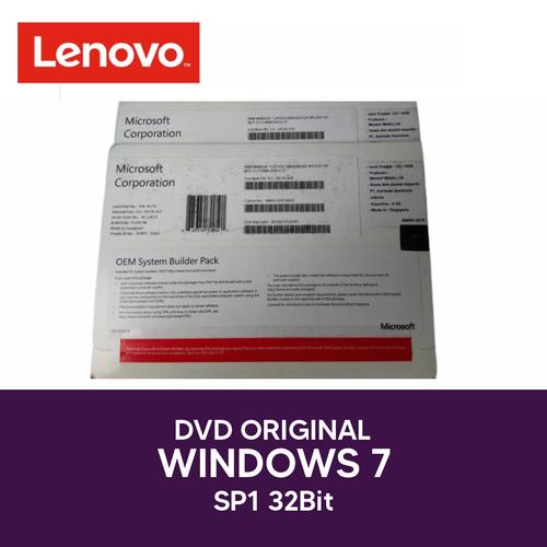 Promo DVD Windows 7 Home Basic SP1 32Bit English - ORIGINAL Cicil 0% 3x ...