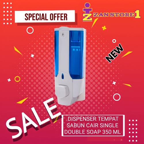 Jual tempat sabun cair wastafel dinding kamar mandi dispenser soap ...