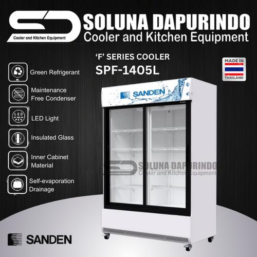 Jual SANDEN SHOWCASE 2 PINTU SLIDING DOOR CHILLER SPF-1405L - Kota ...